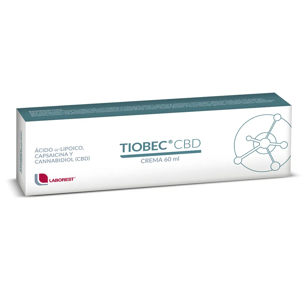 Crema calmanta Tiobec CBD, 60 ml, Laborest - Pret Avantajos | Minifarm
