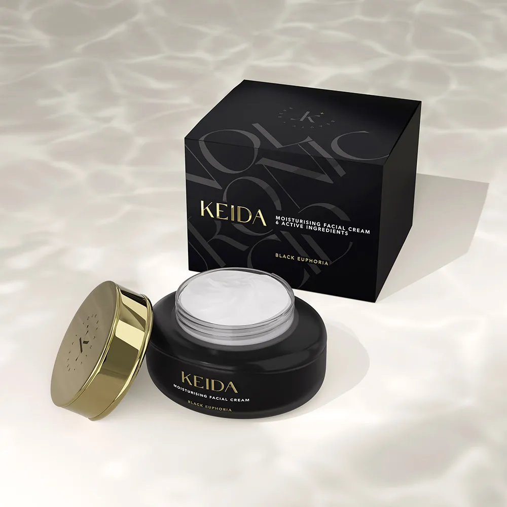 Crema hidratanta de fata antirid Keida Black Euphoria cu Retinol si ...