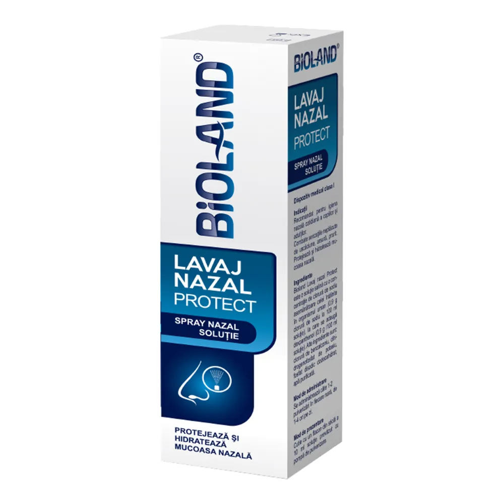 Lavaj nazal protect Bioland, 10 ml, Biofarm - Pret Avantajos | Minifarm