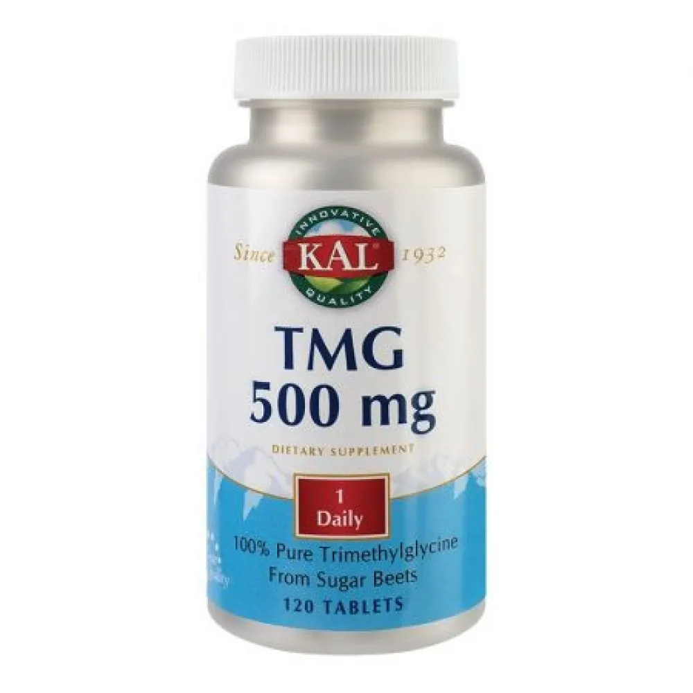TMG (Trimethylglycine) 500mg, 120 tablete, Secom - Pret Avantajos ...